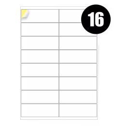 Avery Compatible Sized Labels | Avartek: 16 Per A4 Sheet