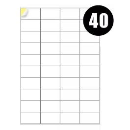 Avery Compatible Sized Labels | Avartek: 40 Per A4 Sheet