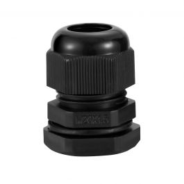 M20 IP68 Nylon Cable Gland 6-12mm with Locknut, Conduit Size 20mm