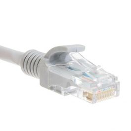 15m CAT5 Network LAN Cable Ethernet Patch Lead RJ45 - Grey