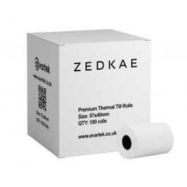 Verifone VX670 Credit Card Rolls | 57x40mm | PDQ Rolls |ZEDKAE
